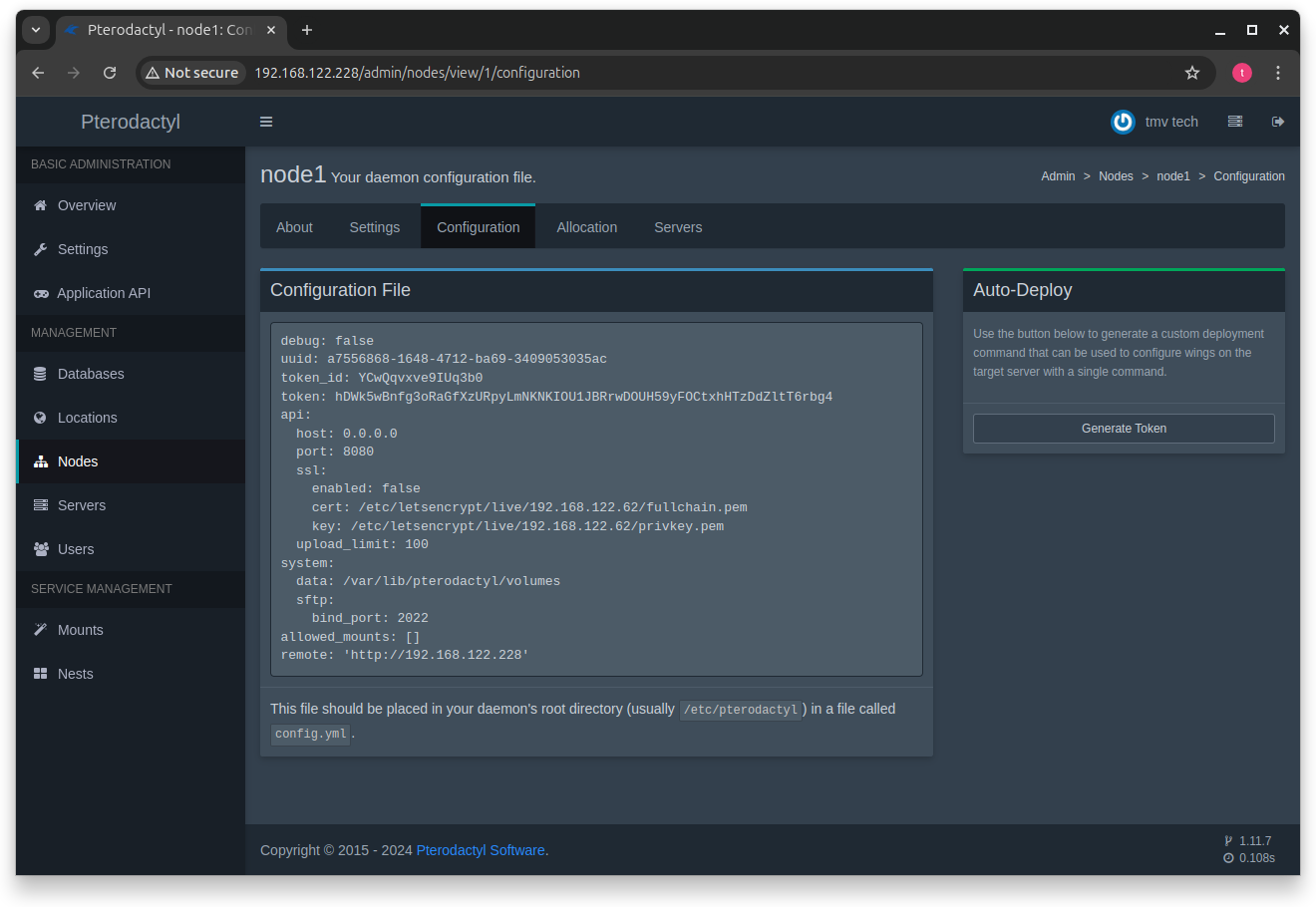 Ubuntu Tutorial: Pterodactyl Server Manager - TMVTech