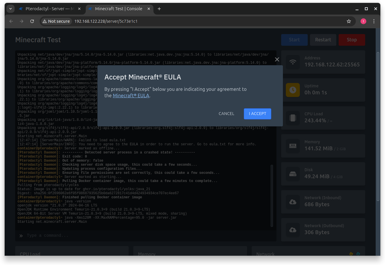 Ubuntu Tutorial: Pterodactyl Server Manager - TMVTech