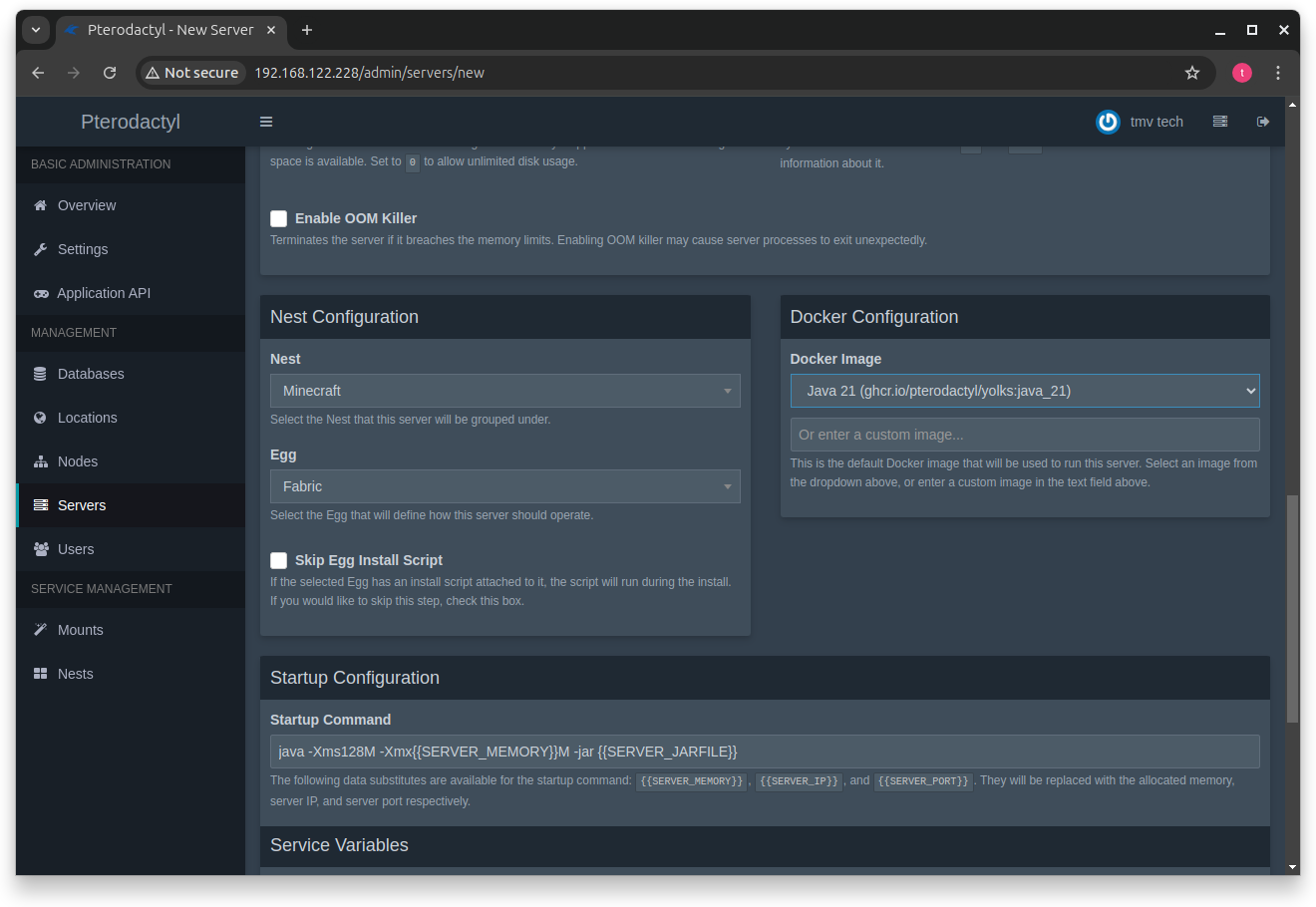 Ubuntu Tutorial: Pterodactyl Server Manager - TMVTech