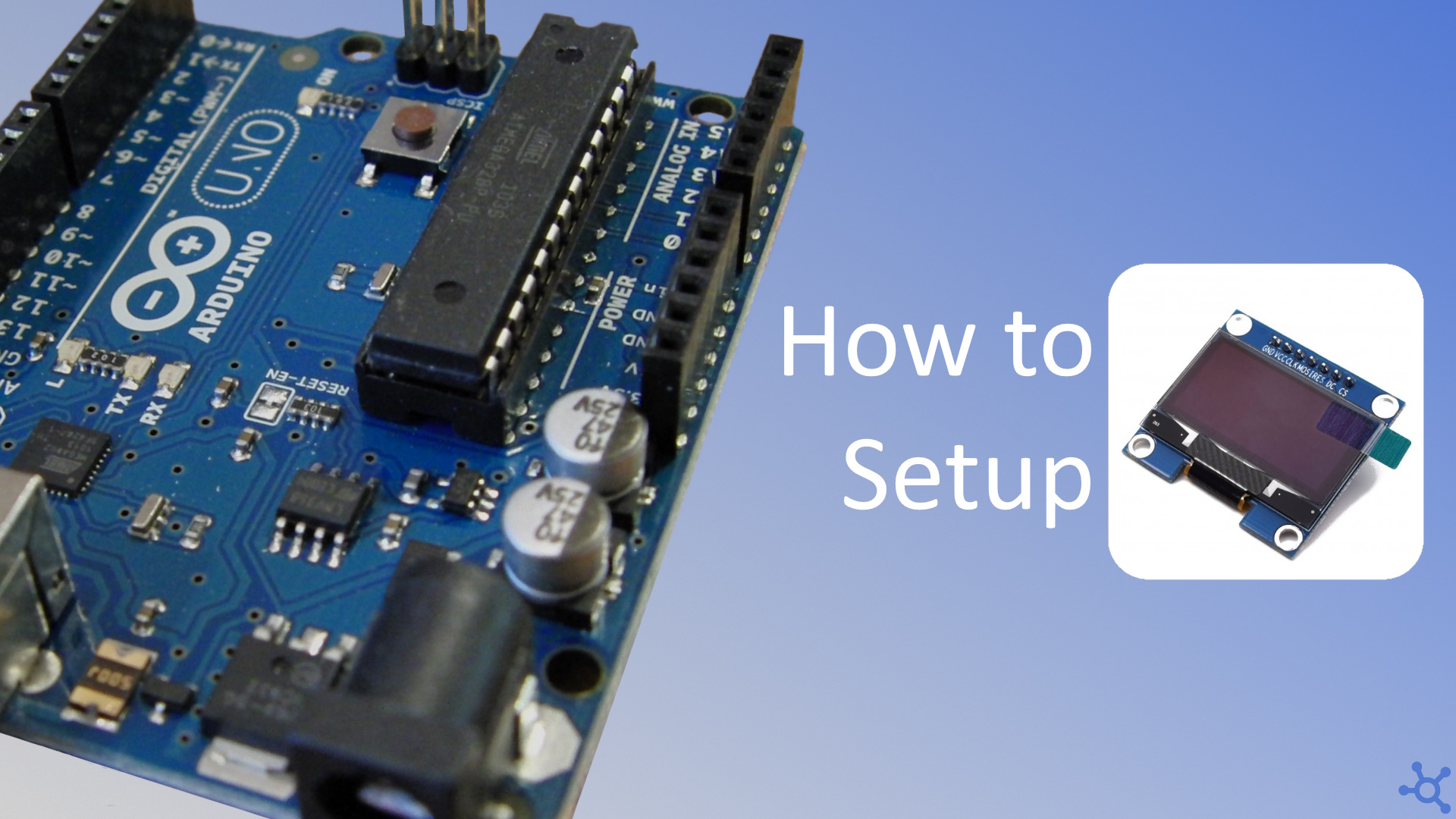 Baremetal Arduino: Oled Display SH1106 SPI - TMVTech