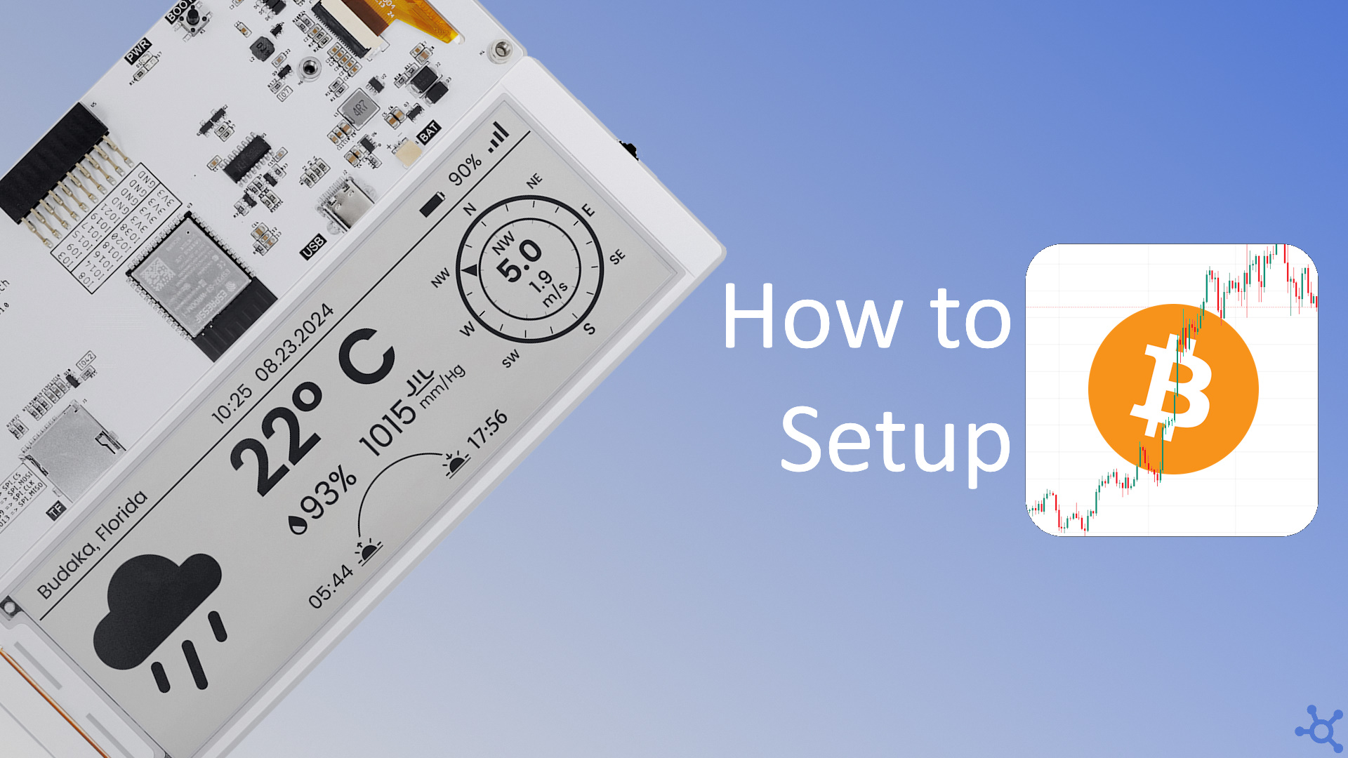 CrowPanel Tutorial: Cryptocurrency Ticker - TMVTech
