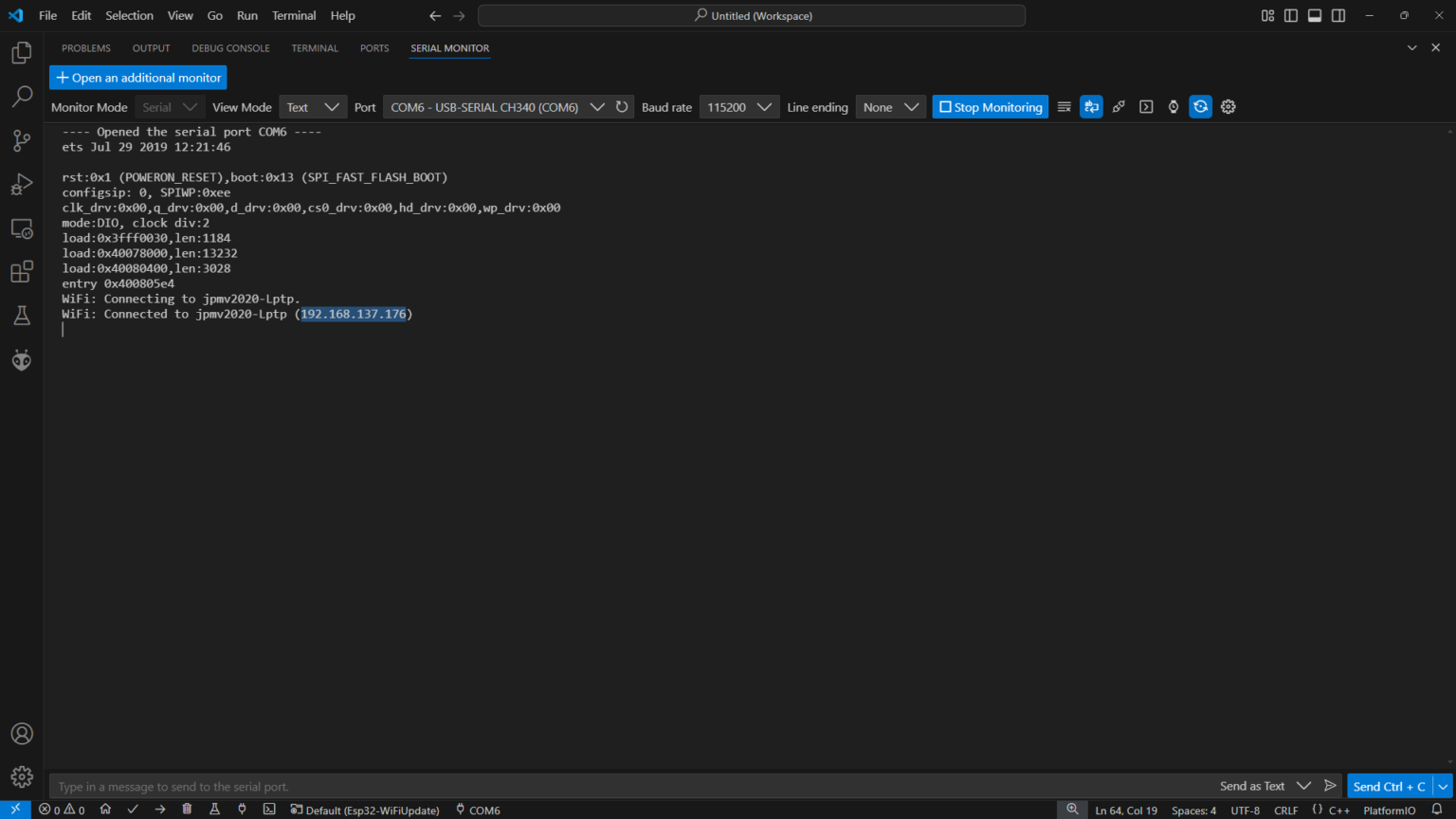 Esp32 Tutorial: Over the Air updates - TMVTech