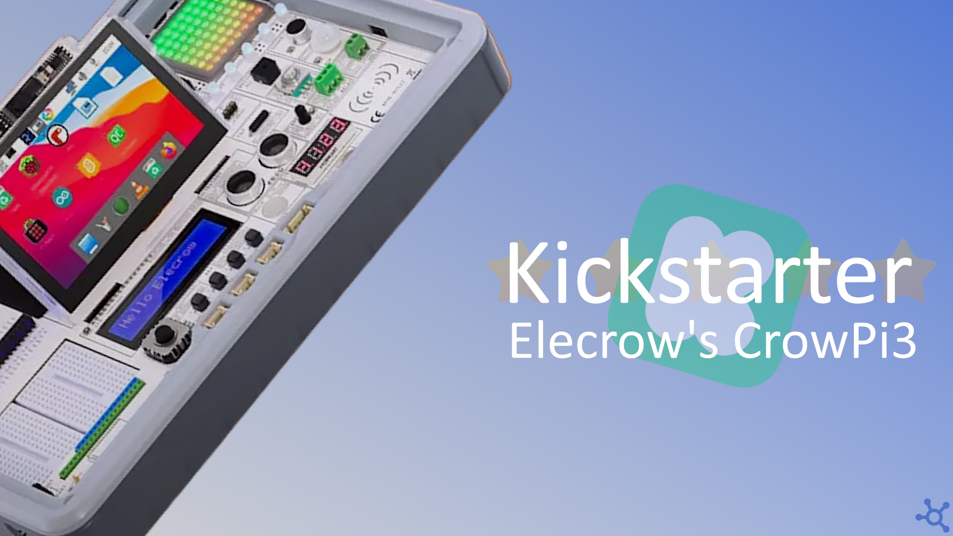 Kickstarter: Elecrow's CrowPi3 - TMVTech