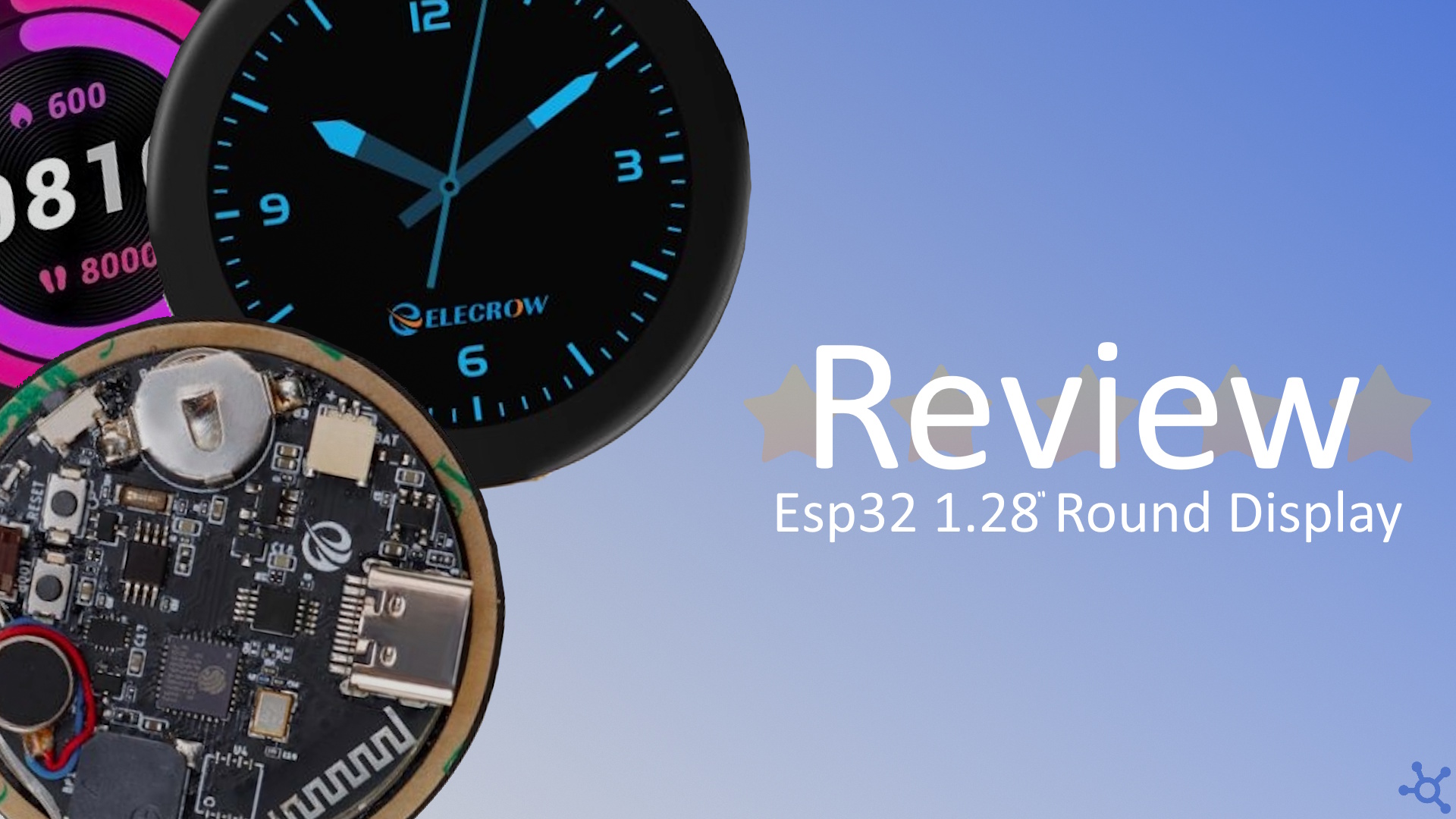 Review: CrowPanel Esp32 1.28'' Round - TMVTech